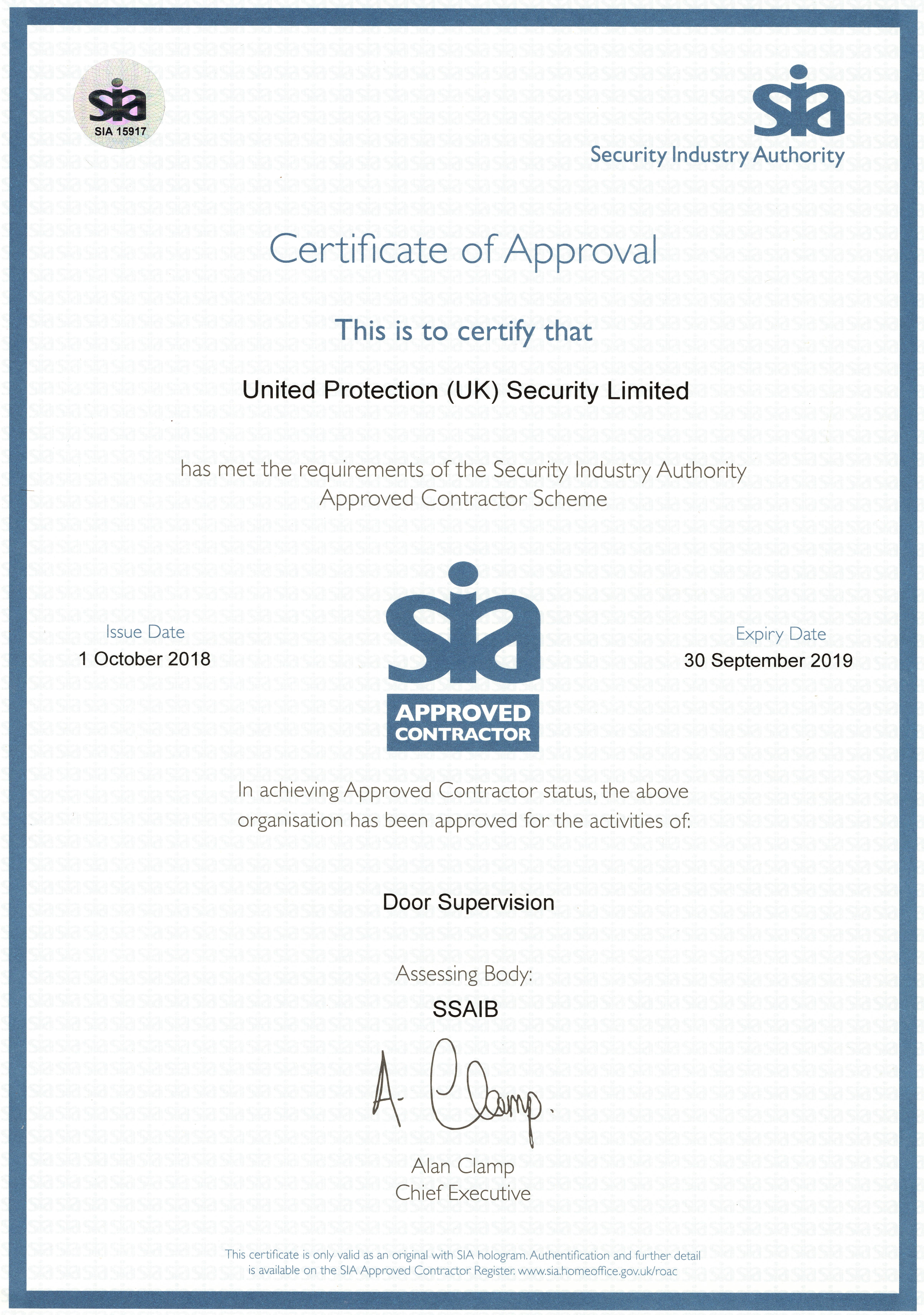 United Protection UK Security Ltd Security Company in Stoke